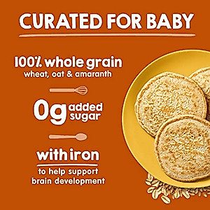 Happy Baby Organics Pancake & Waffle Mix, 8 Ounce Pouch (Pack of 1)