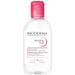 Bioderma Sensibio H2O Micellar Water, Makeup Remover, Gentle for Skin, Fragrance-Free & Alcohol-Free, No Rinse Skincare With Micellar Technology for Normal To Sensitive Skin Types