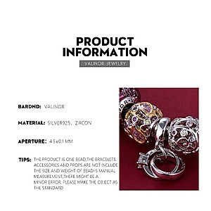 EVESCITY Limited Edition Wedding Anniversary Your Engagement Ring Swarovski Crystal 925 Sterling Silver Bead For Charms Bracelets ♥ Best Jewelry Gifts for Her ♥