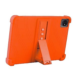 MOOPW Case for Blackview Tab 8 WiFi - Soft Silicone Shockproof Stand Rubber Shell Protective Cover for Blackview Tab 8 WiFi Tablet 10.1 inch