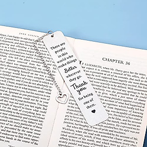 Thank You Gifts for Women Inspirational Employee Appreciation Gifts Bookmark Bulk Gifts for Coworkers Christmas Gifts Leader Boss Lady Birthday Valentines Boss Gifts Farewell Retirement Teacher Nurse