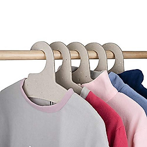 Koobay 17" Adult Natural Recyclable Paper Cardboard Coat Suit Clothes Hangers Storage Display 50PACKS