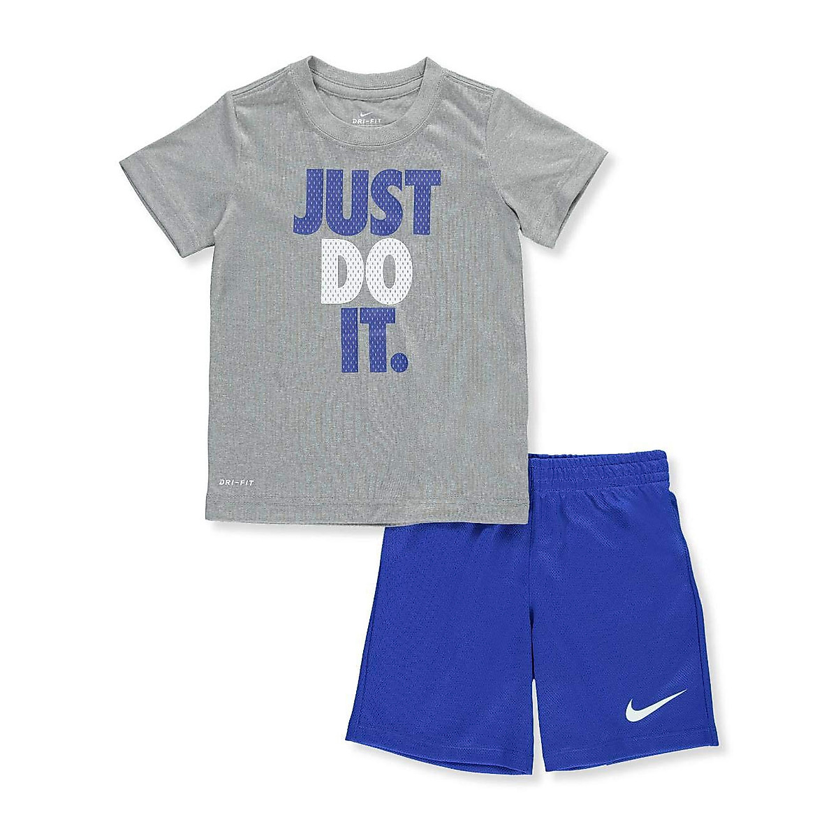 NIKE Boys' 2-Piece Short Set Outfit - Game Royal, 3t