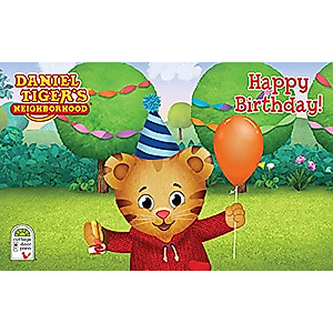 D​aniel Tiger Happy Birthday​: Little Bird Greetings, Greeting Card Board Book with Personalization Flap, Gifts for Birthdays