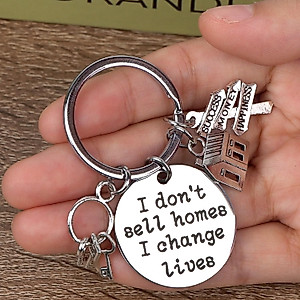 FROOBLEQUIRK Realtor Tumbler 20 Oz with Keychain – Real Estate Agent Gifts, Closing Gifts for Realtors, Must-Have Accessory