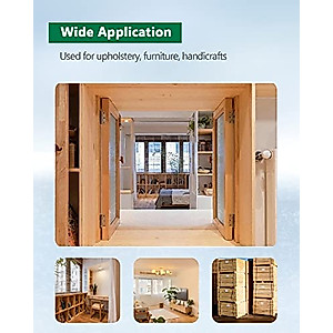 meite MT8016 Pneumatic Upholstery Stapler 21 Gauge 1/2" Crown 1/4" to 5/8" Length Industrial Fine Wire Stapler