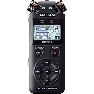 Tascam DR-05X Stereo Handheld Audio Recorder/USB Interface