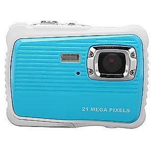 PUSOKEI 1080P HD Digital Camera for Kids,2.0 inch 21MP Waterproof Durabl CMOS Camera with Flash,Various Shooting Effects and Filters,Record Colorful Childhood