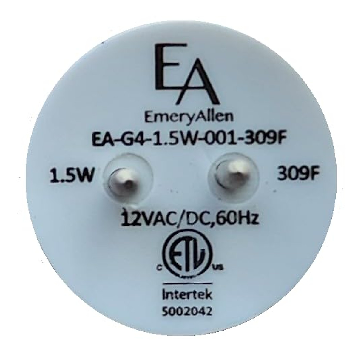 Vista Landscape Lighting Lamp LED T3 / G4 12V 2.5 Watts Warm White 2900K Dimmable Bulb LNT3-2.5-W-G-LED 20 W Equivalent LNT3-G-LED 9-15 VAC/VDC Emery Allen LNG4-150-W-LED 1.5W 3000k