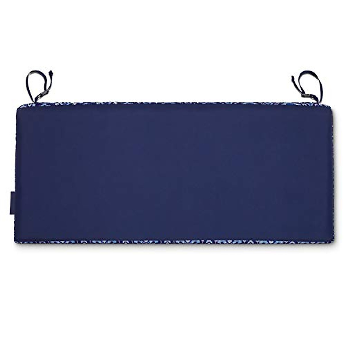 Vera Bradley by Classic Accessories Water-Resistant Patio Bench Cushion, 54 x 18 x 3 Inch, Ikat Island, Patio Furniture Cushions