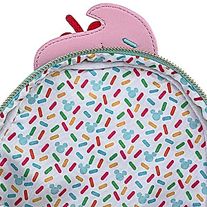 Loungefly Disney Mickey and Minnie Mouse Sweets Ice Cream Womens Double Strap Shoulder Bag Purse