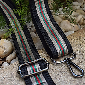 ROYGBCP Wide Shoulder Strap Adjustable Replacement Belt Canvas Crossbody Handbag