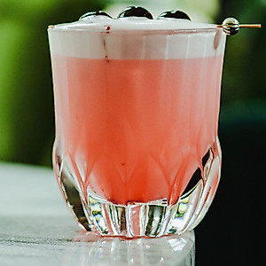 HISTORY COMPANY Luxury Crystal Double Rocks Glass, 2-Piece Set, Crafted in the Tuscany Region of Italy (Gift Box Collection)