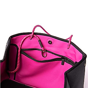 Luvo - Women's Neoprene Phantom Tote Handbags - Travel - Butterfly