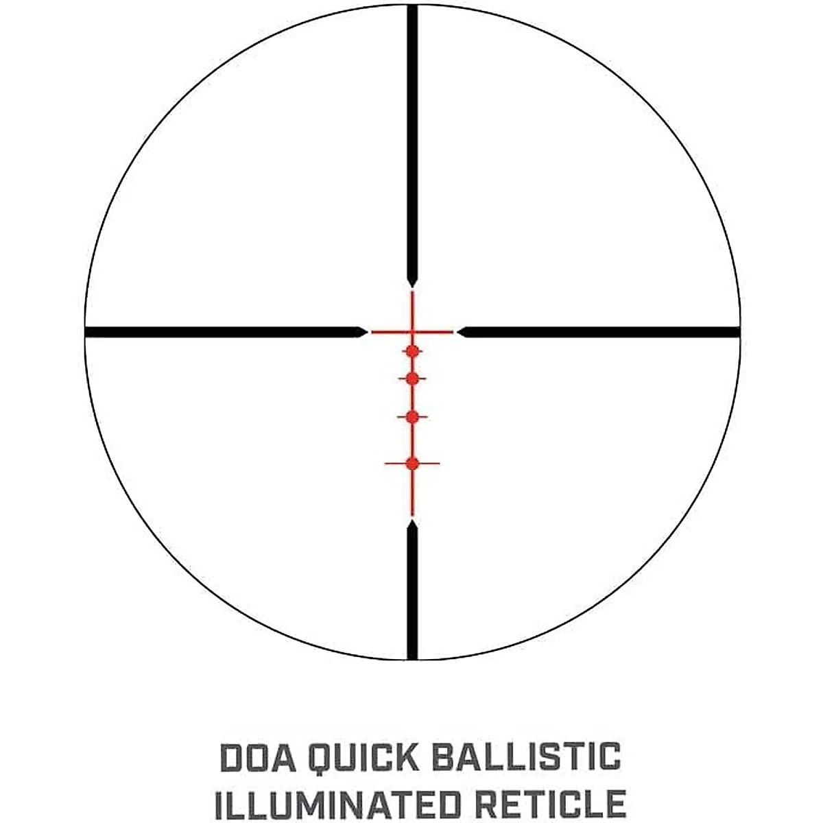 Bushnell Banner 2 Hunting Riflescopes DOA Quick Ballistic Reticle (Illuminated, 6-18x50)