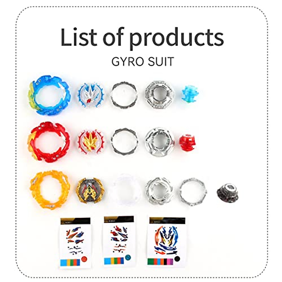 Battling Tops Burst Superking B-203-02 Gyro Toys for Kids with Launcher (B-203-02)