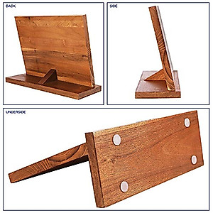 4pcs in one Kitchen Knife Set with Teak Wood Magnetic Knife Block by Findking-Dynasty series-3 layer 9CR18MOV Clad Steel W/Octagon Handle Knife Set