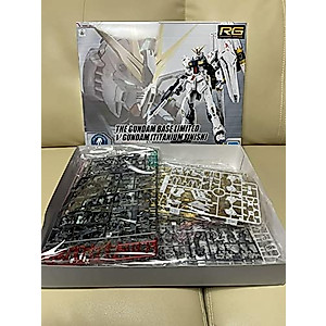 Bandai RG 1/144 ν Gundam Titanium Finish Model kit