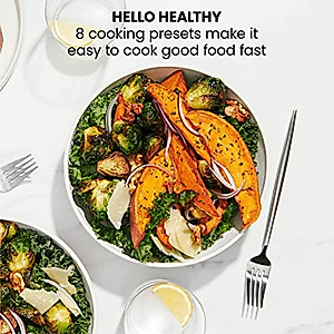 Chefman TurboFry Touch Dual Air Fryer, Maximize The Healthiest Meals With Double Basket Capacity, One-Touch Digital Controls And Shake Reminder For The Perfect Crispy And Low-Calorie Finish