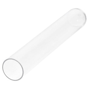 HOBBYIN 20Pcs Clear Plastic Test Tubes with Blue Caps,16×100mm Clear Tube for Scientific Experiments, Halloween, Christmas