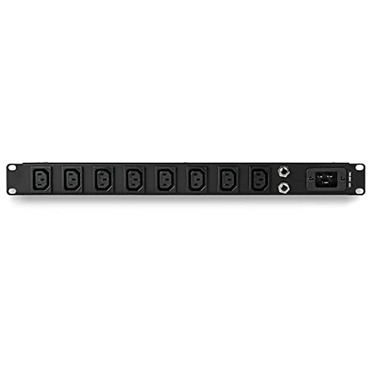 StarTech.com 1U 19 inch 8 Port Rack Mount PDU - IEC C13 Socket Rackmount Power Supply/Strip - Horizontal Server Rack Mountable PDU /Data Center Power Distribution Unit 16A 240V (PDU08C13H)