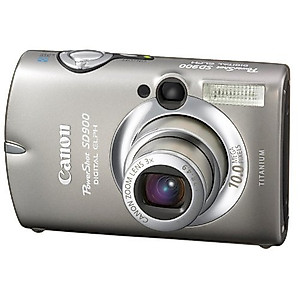 Canon PowerShot SD900 Titanium 10MP Digital Elph Camera with 3x Optical Zoom (OLD MODEL)