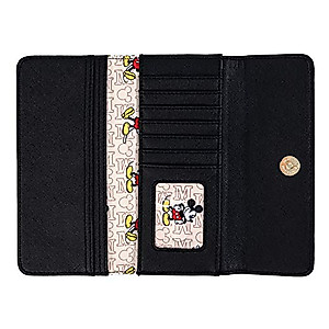 Loungefly Disney Mickey Mouse Hardware Faux Leather Wallet