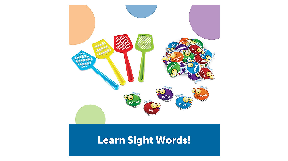 Learning Resources Sight Words Swat Game for Kids | Fun Reading Practice