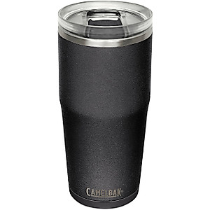 CamelBak Thrive Leak-Proof 30oz Tumbler - Insulated Stainless Steel - Spill Proof - Cup-holder Compatible, Black