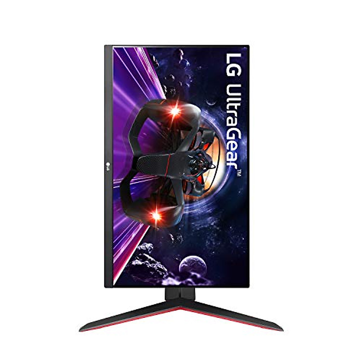LG 24GN650-B Ultragear Gaming Monitor 24” FHD (1920 x 1080) IPS Display, 144Hz Refresh Rate, 1ms (GtG), AMD FreeSync Premium, Tilt/Height/Pivot Adjustable Stand - Black