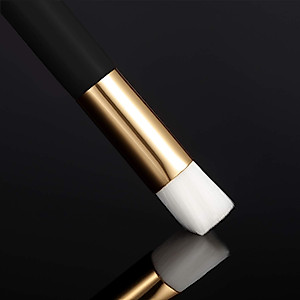 20 Pieces Lash Shampoo Brushes Peel Off The Blackhead Brush Remover Tool Nose Pore Deep Cleaning Brush Facial Cleansing Brushes Eyelash Extensions Blackhead Brush for Women Cosmetic Tools, Black