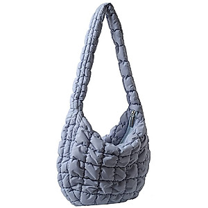 Women's Shoulder Tote Bag Chic Handbag Shoulder Bag Puffer Tote Bag Cute Purse Crossbody Bag Bubble Bag
