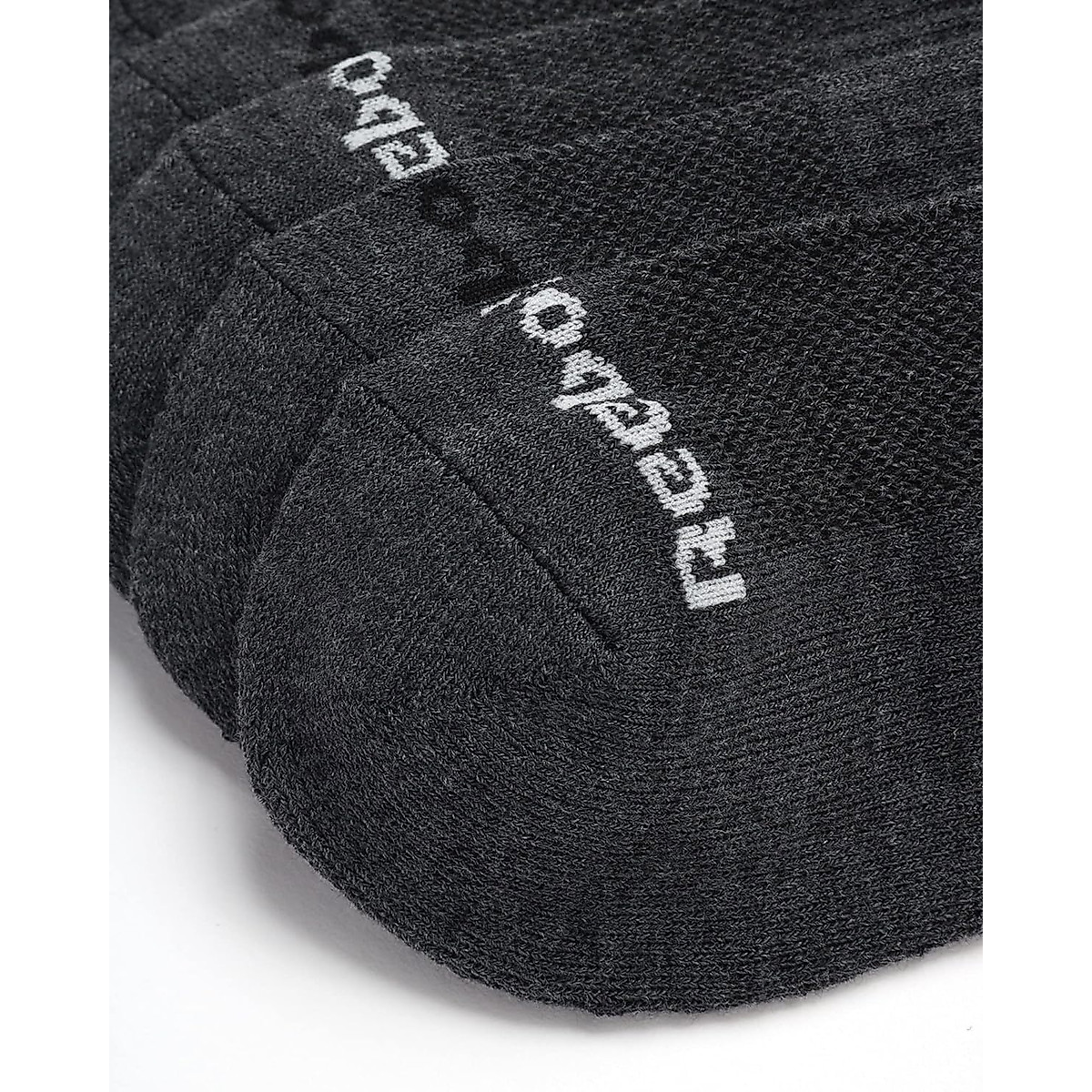 Reebok Men's Quarter Socks - 12 Pack Performance Cushion Comfort Socks - Breathable Athletic Ankle Socks for Men (6-12.5), Size 6-12.5, All Grey