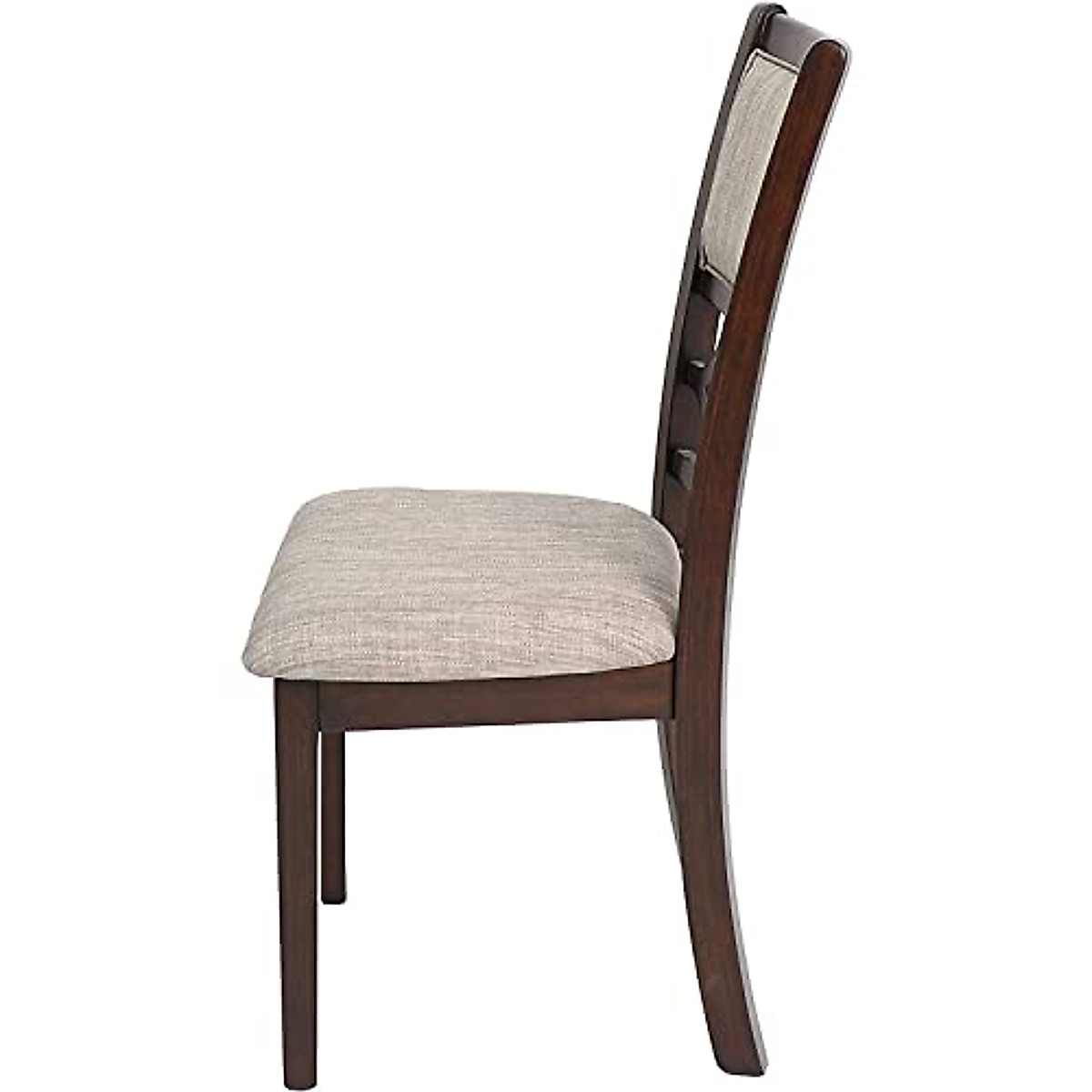 New Classic Furniture Mitchell 5-Piece Dining Set with 1 Table and 4 Chairs, Brown Cherry