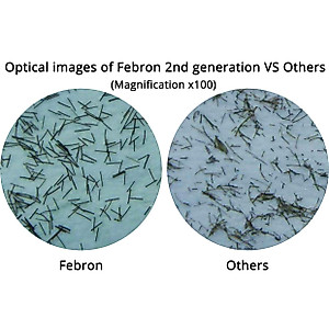 FEBRON Hair Fibers For Thinning Hair BLACK Giant 30G For Women & Men Hair Loss Concealer Hair Powder Volumizing Based 100% Undetectable & Natural - Bald Spots Filler