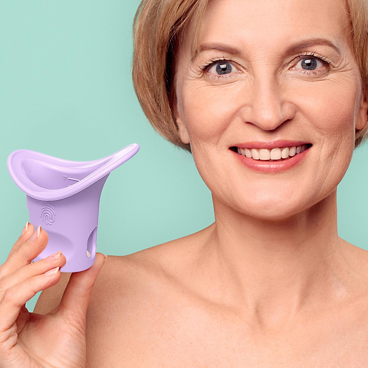 Silicone Eye Wash Cups, Eye Wash Cleaner Kit Silicone, Eye Cups for Eye Wash, Soft Eye Cleaning Eyewash Cups Cleansing with Storage Container, Eye Bath for Elderly Women Men Children