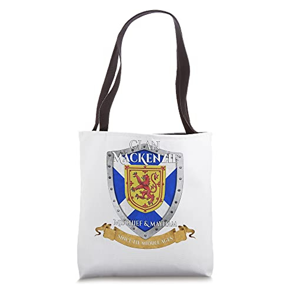 MacKenzie Scottish Family Clan Scotland Shield Tote Bag