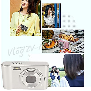 Pssopp Kids Digital Camera 44MP Kids Camera 2.7K Video Recording Digital Camera for Boys Girls Age