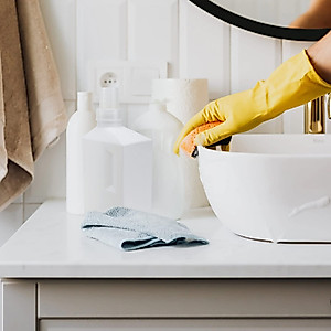 Homoyoyo Laundry Soap Dispenser 1000ML Plastic Jugs Empty Container, Wash Shower Lotions Refillable Bottle, Lotions Refillable Bottle for Water Soaps Liquid Soap Dispenser