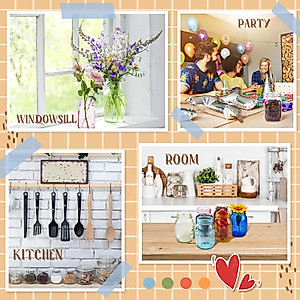 12 Pieces 32 oz Colored Mason Jars Glass Mason Jars with Lids Glass Wide Mouth Canning Jar NOT Allowed Dishwasher(Cute Colors)