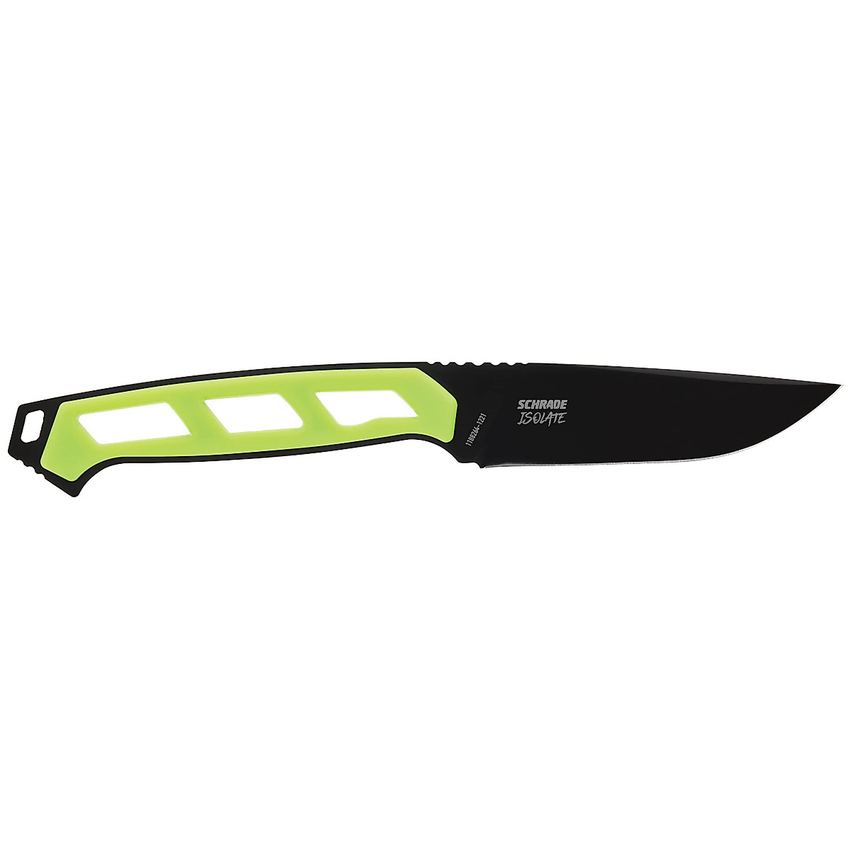Schrade Delta Class Isolate Drop Point Fixed Blade 8.5in with 4in AUS-10 Steel and Non-Slip Grip for Hunting