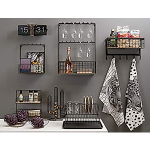 Karlsson Flip Clock No Case Black, Chrome Stand, Steel, 8.5 x 36 x 14 cm