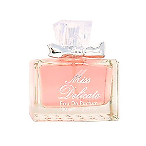 META-BOSEM Miss Delicate, Women Perfume Eau de Parfum Natural Spray - Floral Fresh Scent - Sweet Fragrance - Great Holiday Gift - for All Day Use - a Classic Bottle, 3.4 Fluid Ounce/100Ml