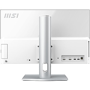MSI Modern AM242TP AIO Desktop, 23.8" FHD Touchscreen, Intel Core i5-1135G7, 8GB Memory, 256GB SSD, WiFi 6, BT 5.1, FHD Webcam, White, Windows 10 Home (11M-484US)
