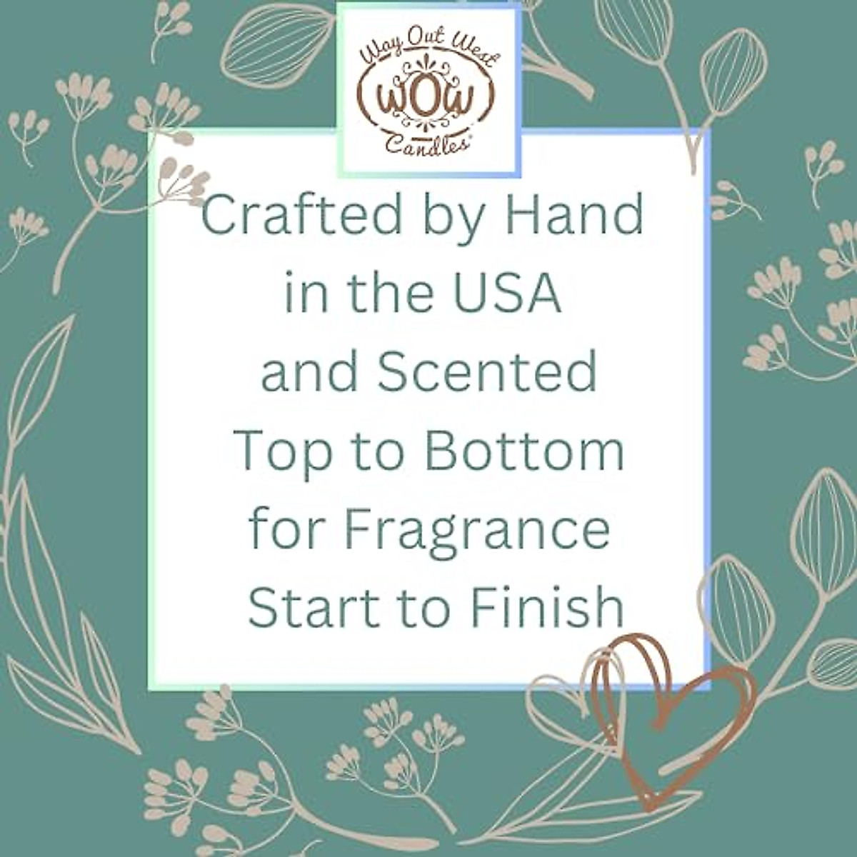 Scented Candle for Home by Way Out West Candles - Long Lasting Home Fragrance or Essential Oils - Small Candles Gifts for Women - 12 Oz Native Piñon Pine Natural Pine Soy Candles - Made in USA