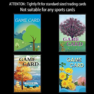 WINTRA 600 Count Precise -Fit 64 x 89 mm Clear Inner Card Sleeves, Transparent Soft Card Protectors for Standard Size Cards, Perfect for Double Sleeving