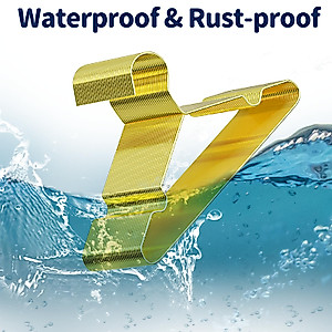 SPECILITE 11.8'' Gold Kids Baby Hangers 30 Pack, Strong Metal Wire Baby Clothes Hangers for Closet, Space Saving Childrens Hangers for Toddler Clothes, Cute Infant Hanger