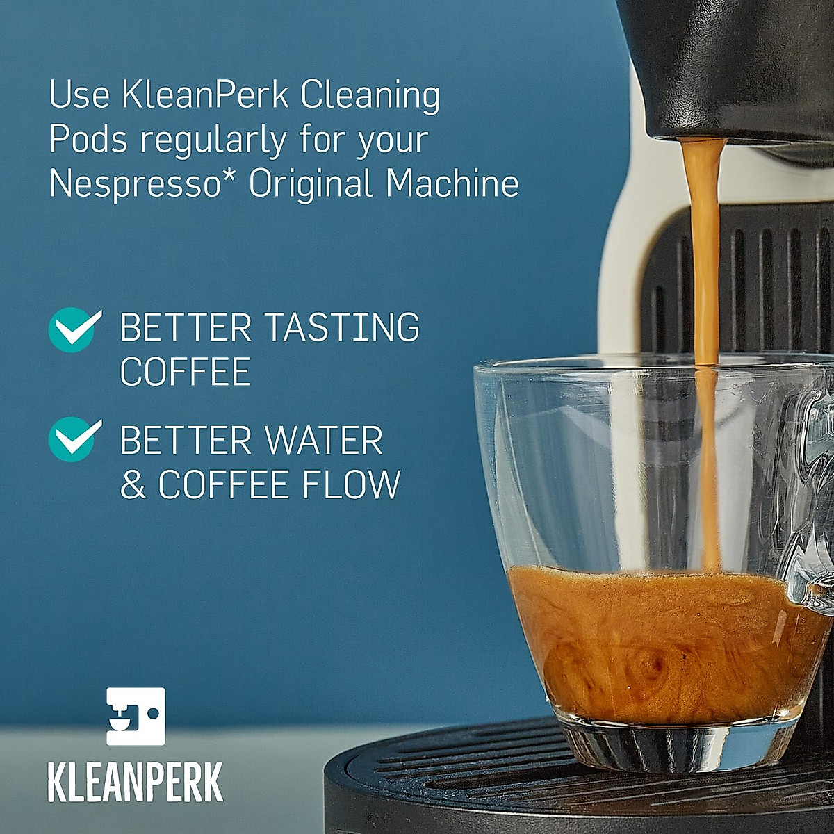 KLEANPERK 5 Pack Compatible Nespresso Cleaning Pods for Nespresso Original Machines I Cleaning Kit for Better Tasting Coffee I Nespresso Machine Cleaner I Easy and Safe to Use