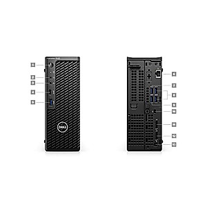 Dell Precision 3240 Workstation Desktop | Core i9-10900 - 1TB SSD Hard Drive - 32GB RAM - Nvidia Quadro P1000 | 10 cores @ 5.2 GHz - 4GB GDDR5 Win 10 Pro Black