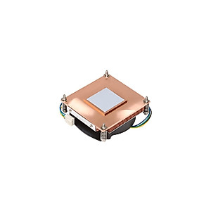 Dynatron K199 Intel Sandy Bridge Xeon, Core i3 Core i5 Core i7 for Socket 1155/1156 1U Active Solution 2 Ball Bearing Copper Heatsink CPU Cooler